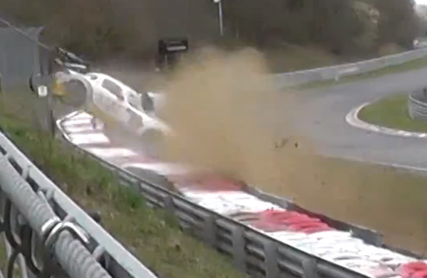 VIDEO: Heavy Crash for Rowe Mercedes at Nürburgring – Sportscar365