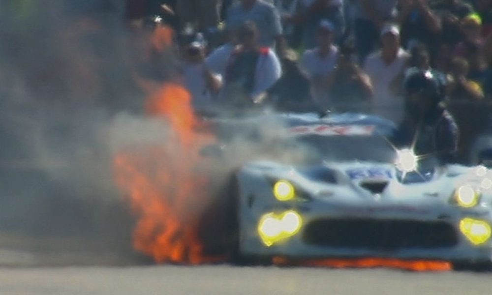 VIDEO: Ben Keating’s Massive Fire – Sportscar365