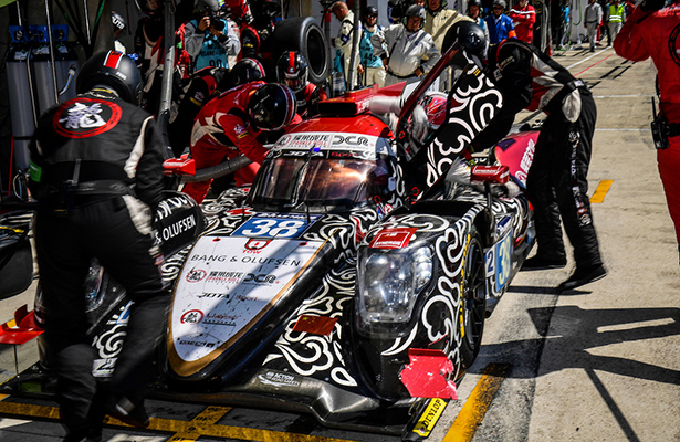 VIDEO: LMP2 Car Leads 24H Le Mans Overall – Sportscar365