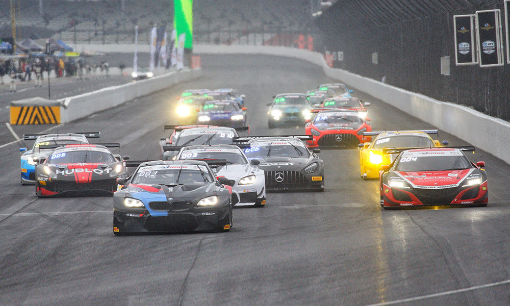Cameron Leads Rain-Soaked Opening Hour at Indy – Sportscar365
