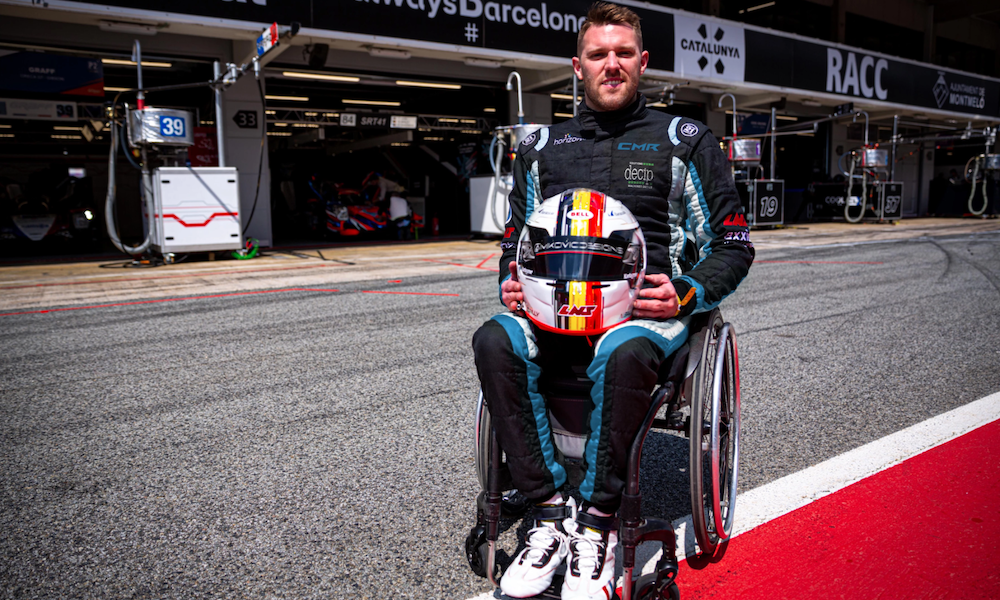 Paraplegic Racer Bailly to Drive CMR Bentley in Endurance – Sportscar365