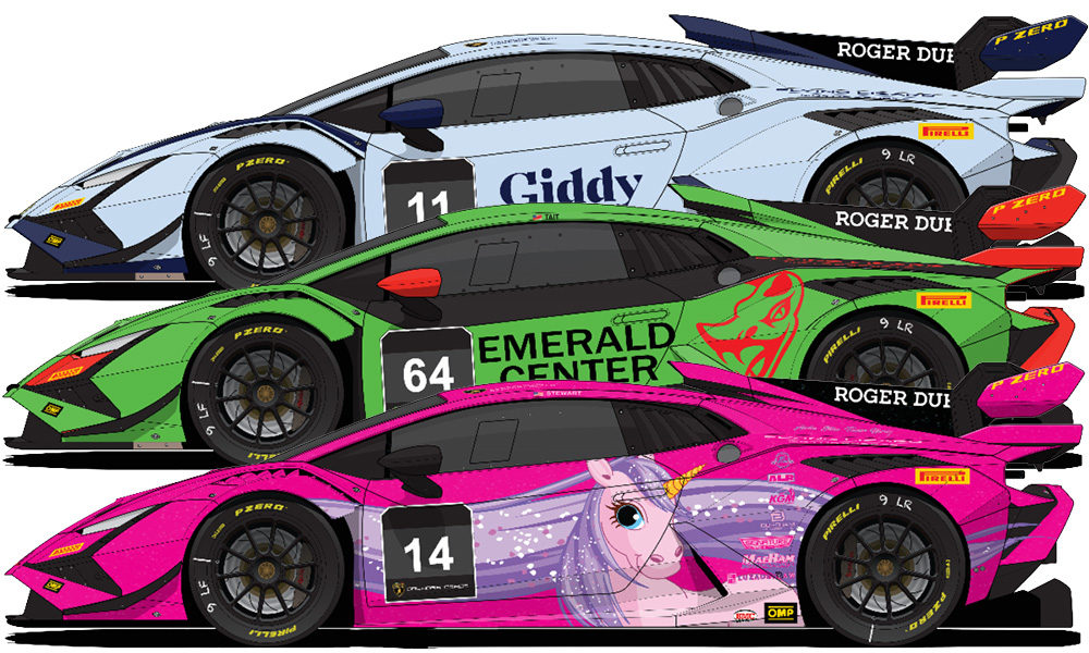 Flying Lizard Expands into Super Trofeo With Three-Car Effort ...