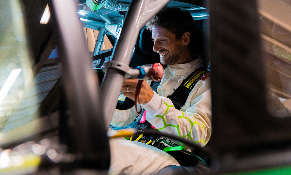 Grosjean Jumping into First Lamborghini Laps at Roar – Sportscar365