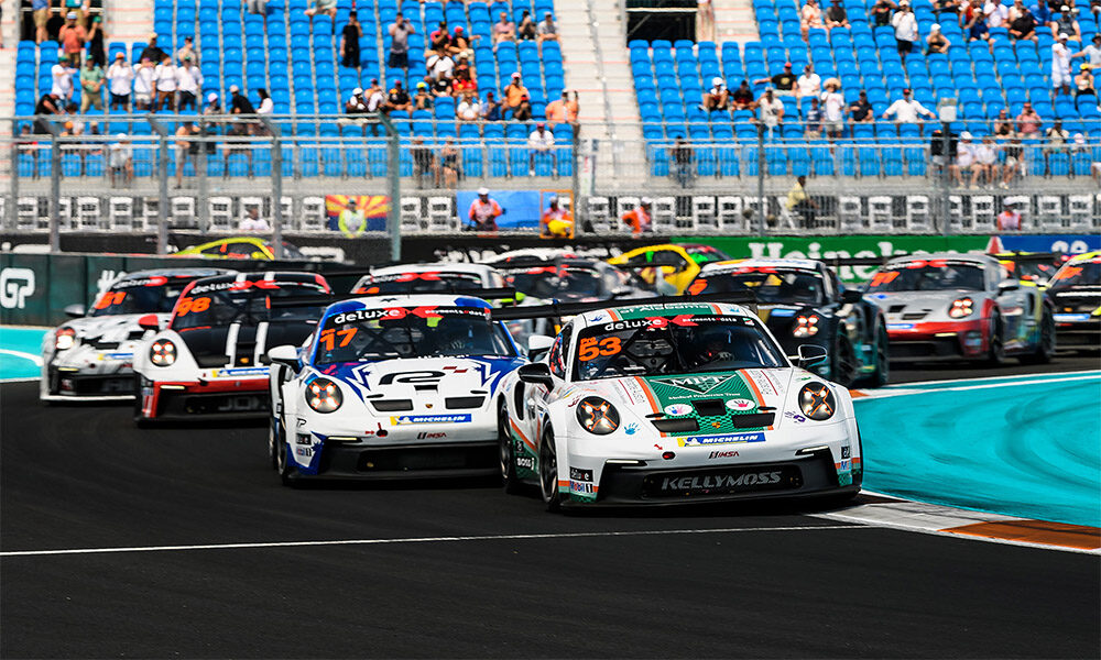 Dickinson Wins Chaotic Race 1 in Miami – Sportscar365