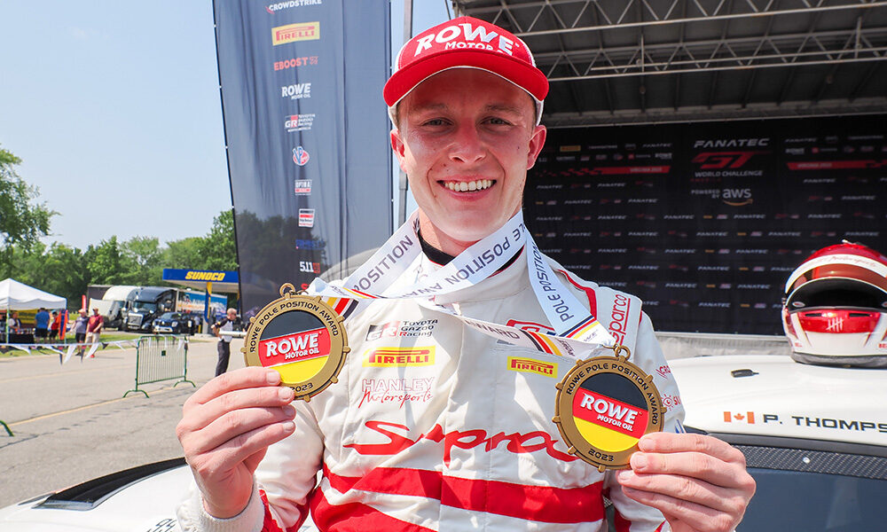 Thompson Sweeps VIR Qualifying in Hanley Toyota – Sportscar365