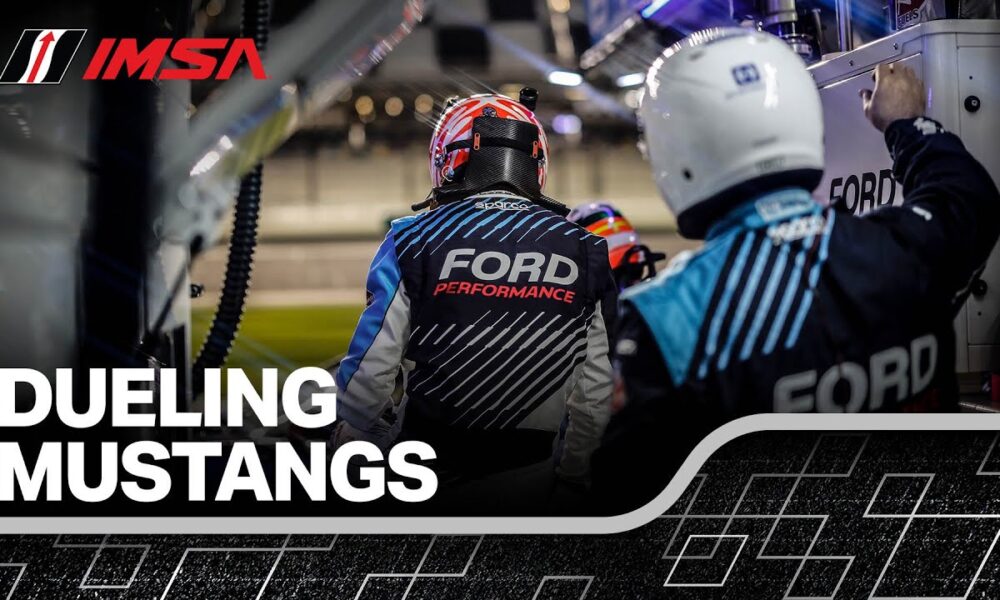 Behind the Scenes of Mustang GT3 Simultaneous Pit Stops – Sportscar365