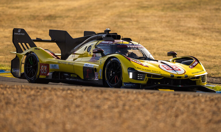 No. 83 Ferrari Leads Into Final Three Hours – Sportscar365