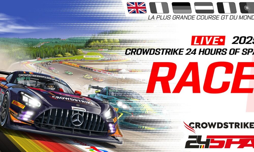 WATCH LIVE: 24H Spa – Sportscar365