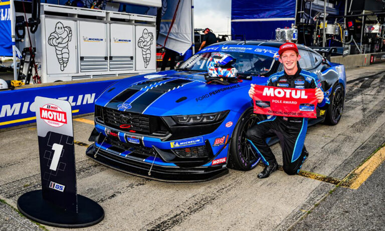 Cicero Claims Second Straight Pole for MMR Mustang GT4 – Sportscar365