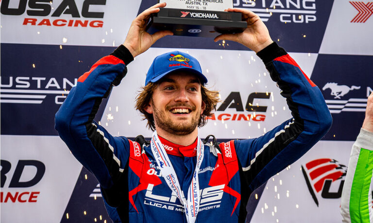 Lucas Targeting Podium Finish for COTA Cameo