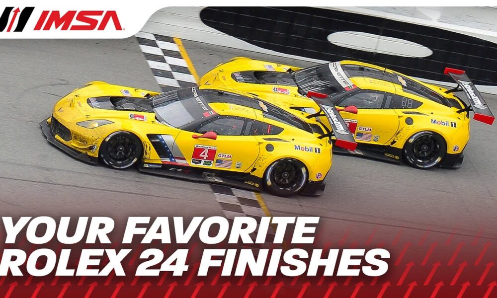 Watch the Best Rolex 24 Finishes of All Time – Sportscar365