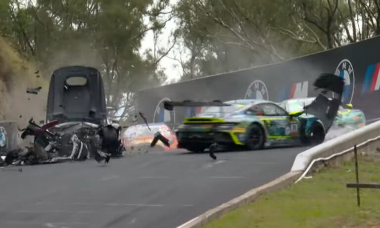 Bathurst 12H Red-Flagged After Massive Crash – Sportscar365
