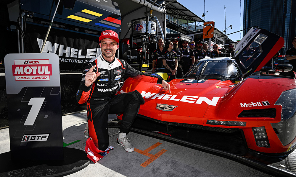Bamber Leads Cadillac Front Row Sweep in Detroit – Sportscar365